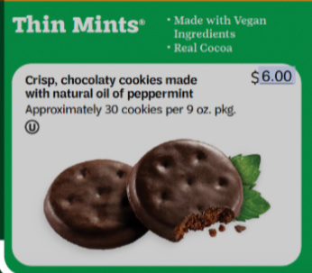 GS- Thin Mints | Cookie Krums
