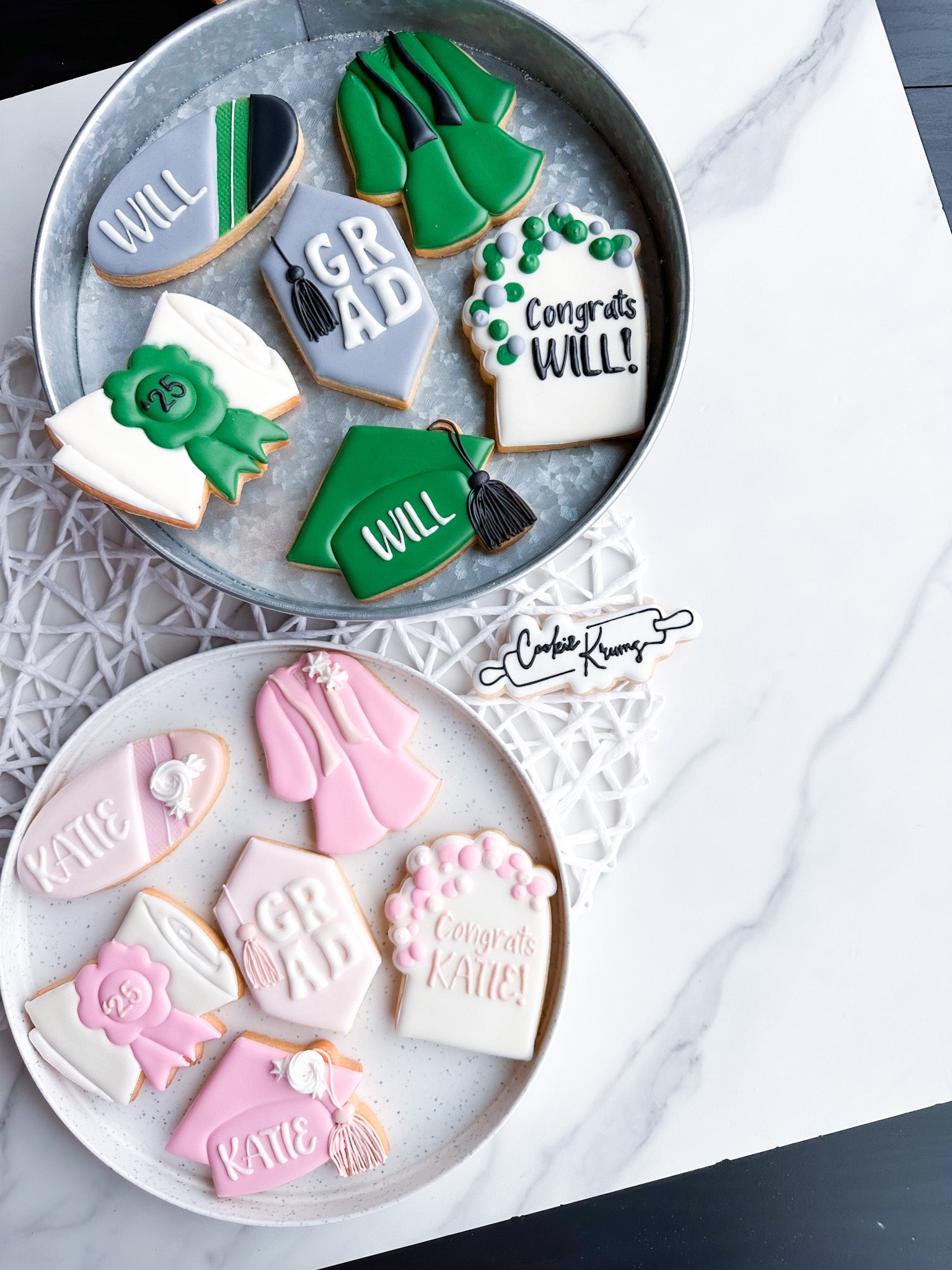 Personalized Graduation Cookies (By the Dozen) | Cookie Krums